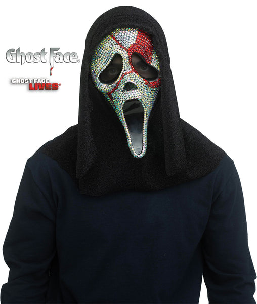 Scream Ghost Face Bloody Bling Costume Mask - Halloween Costumes 4U ...