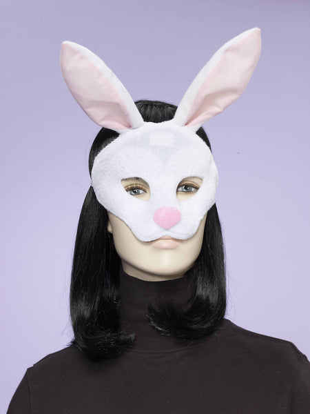 Rabbit Half Mask - Halloween Costumes 4U - Accessories