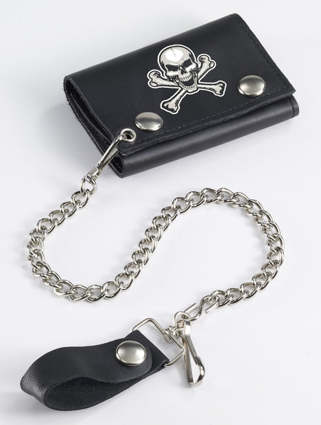 Biker Wallet with Chain - Halloween Costumes 4U - Accessories