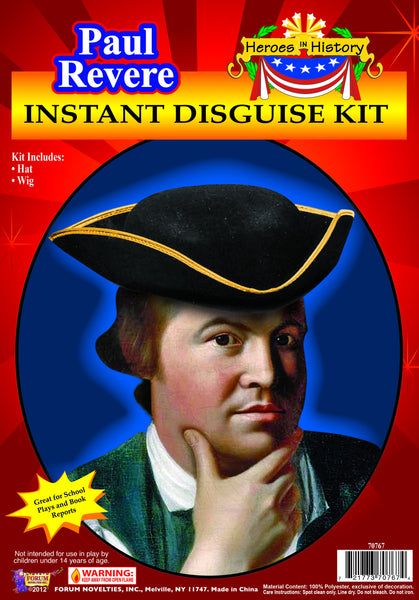 Heroes In History-Paul Revere - Halloween Costumes 4U - Accessories